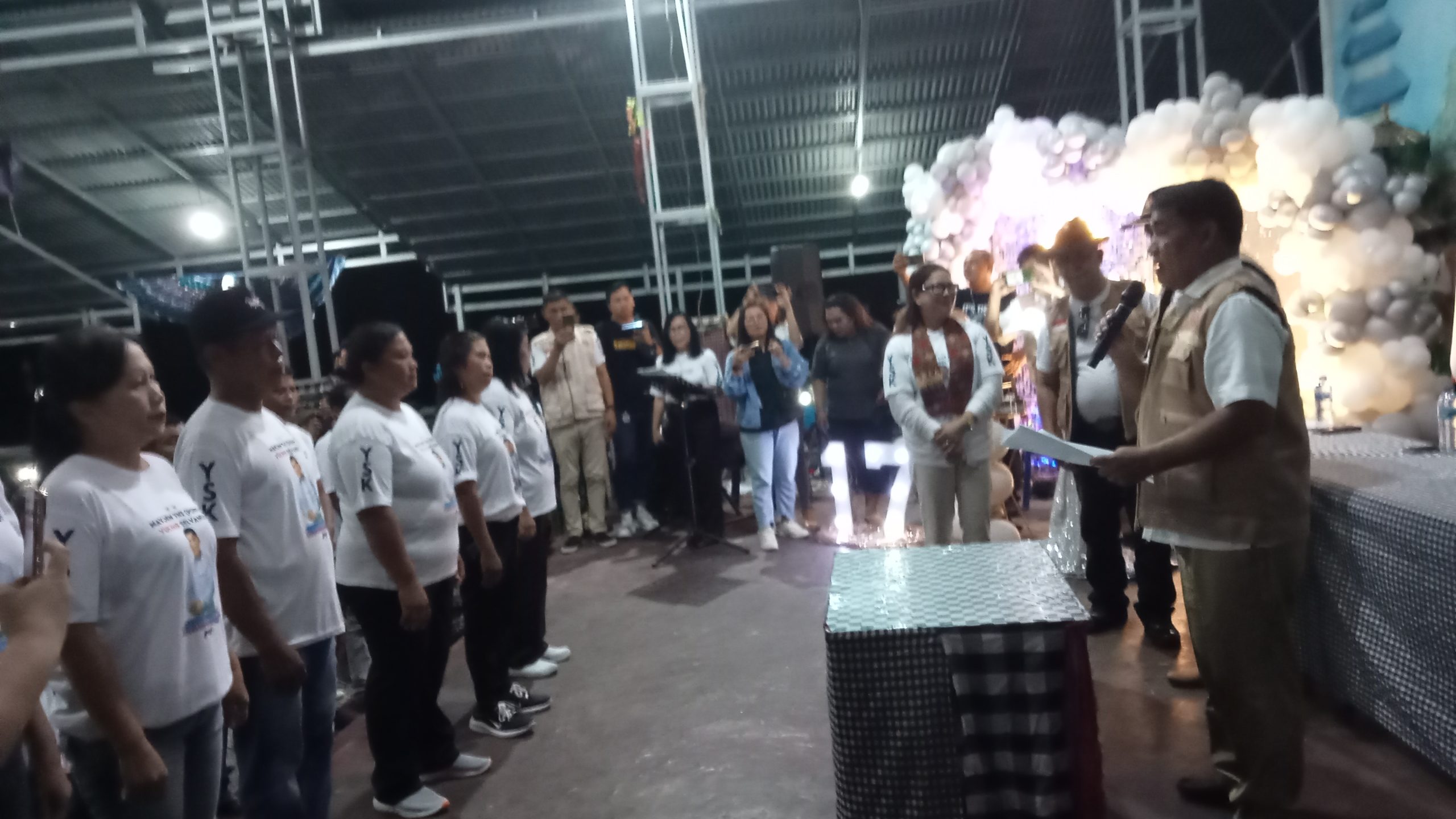 Cagub YSK Lantik PAC dan Pengurus Ranting BRPN Kecamatan Mandolang dan ...