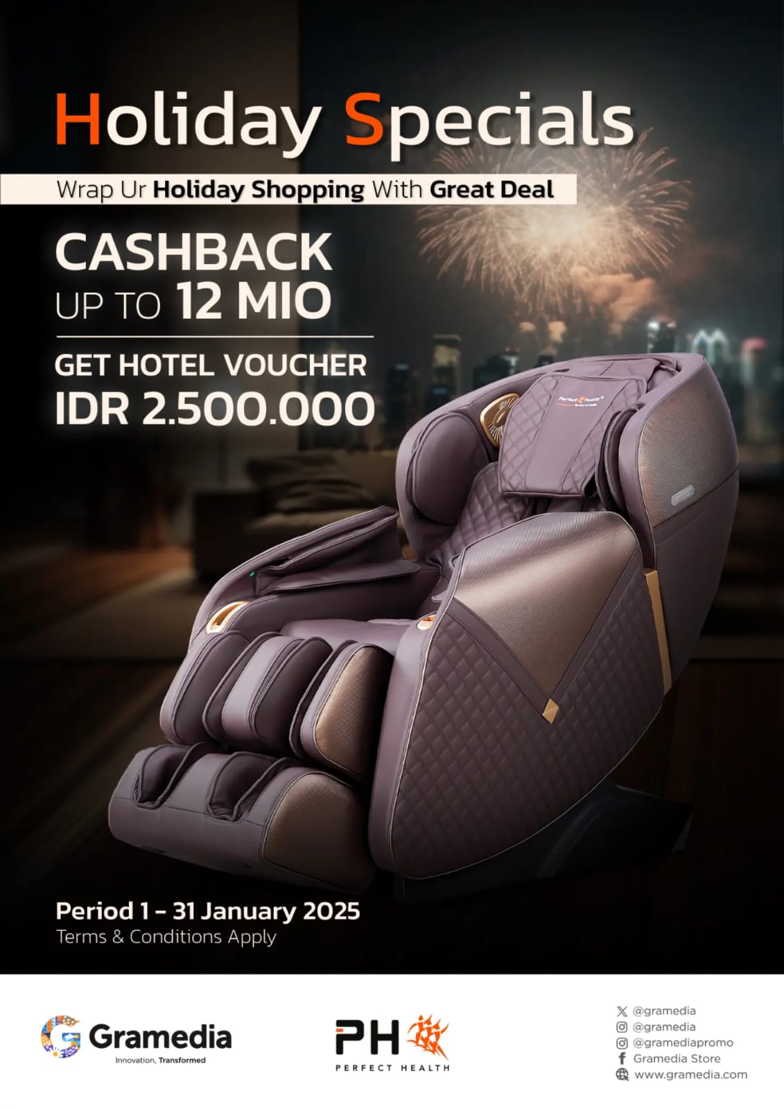 Perfect Health Indonesia, Tawarkan Promo Holiday Special Januari Setiap ...